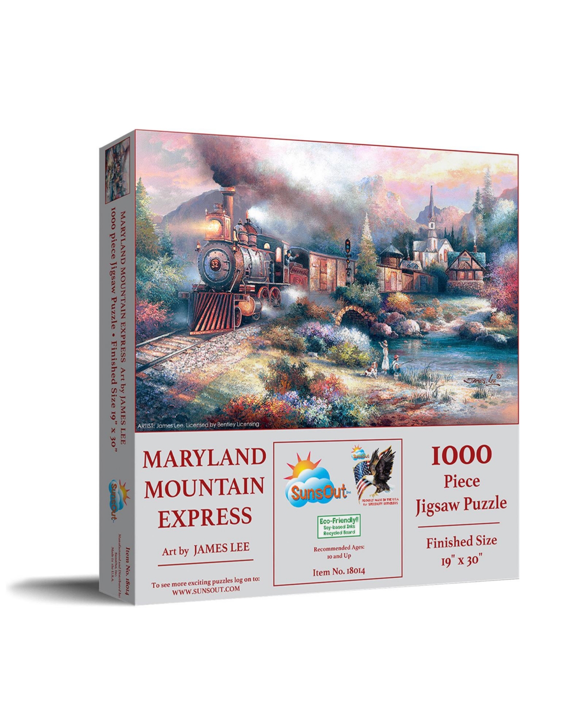 Click here for SunsOut Maryland Mountain Express 1000 piece Jigsa... prices