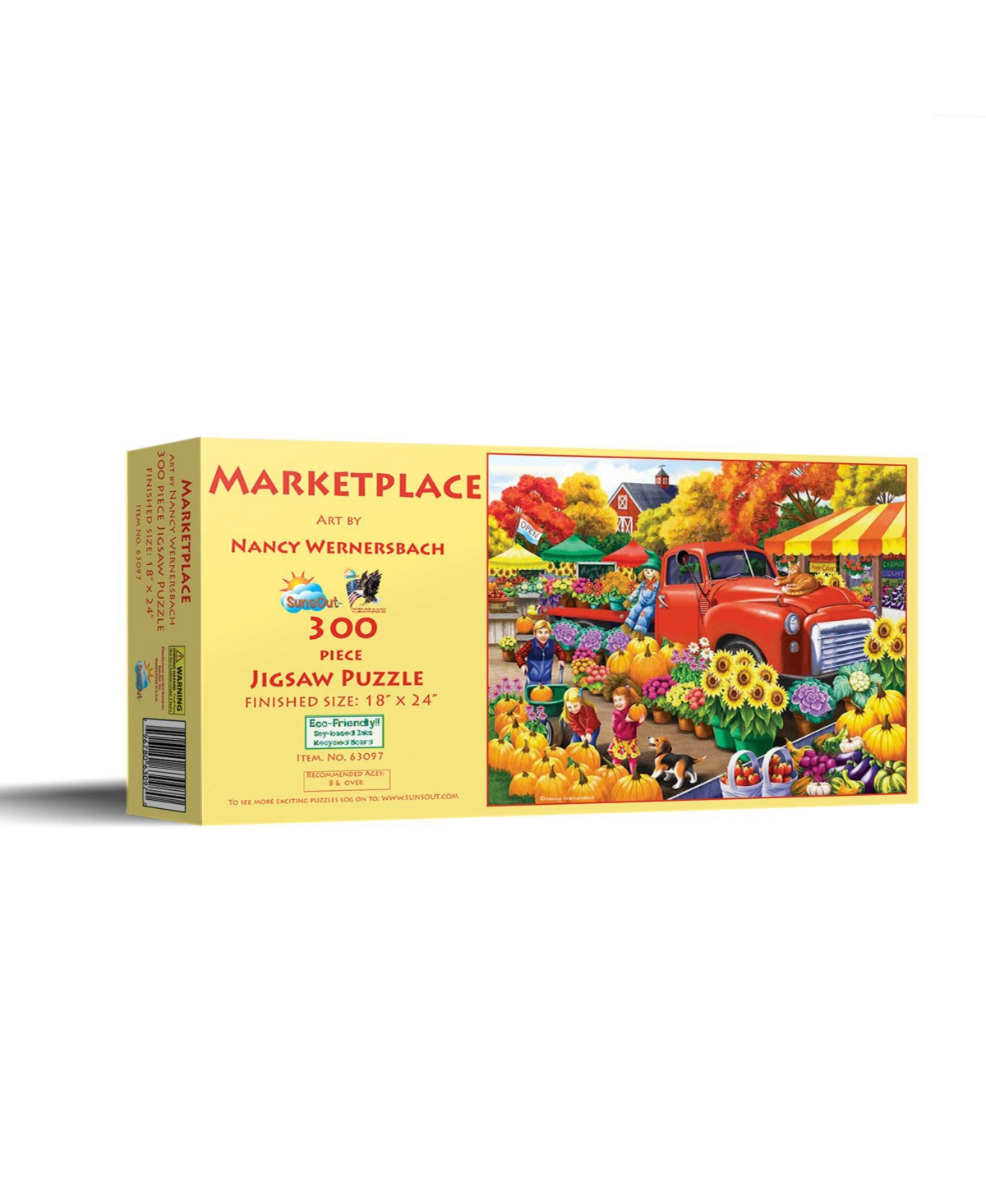 Click here for SunsOut Marketplace 300 piece Jigsaw Puzzle for Ad... prices