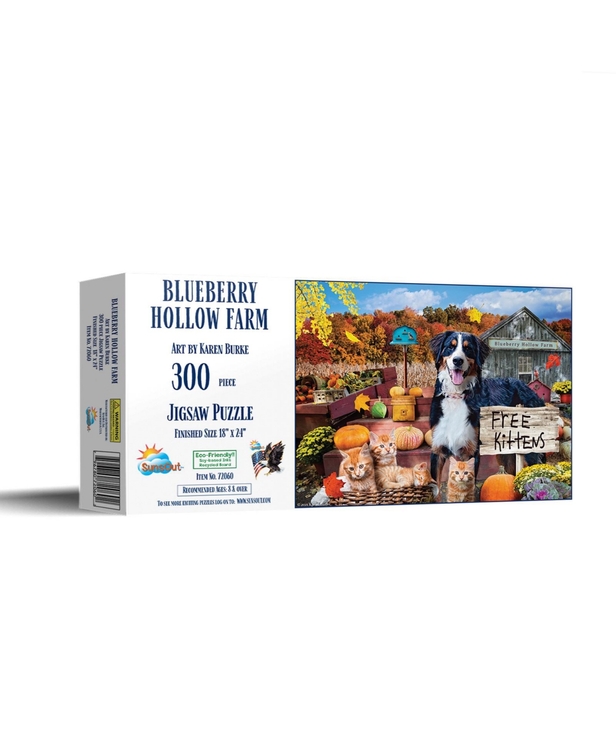 Click here for SunsOut Blueberry Hollow Farm 300 piece Jigsaw Puz... prices