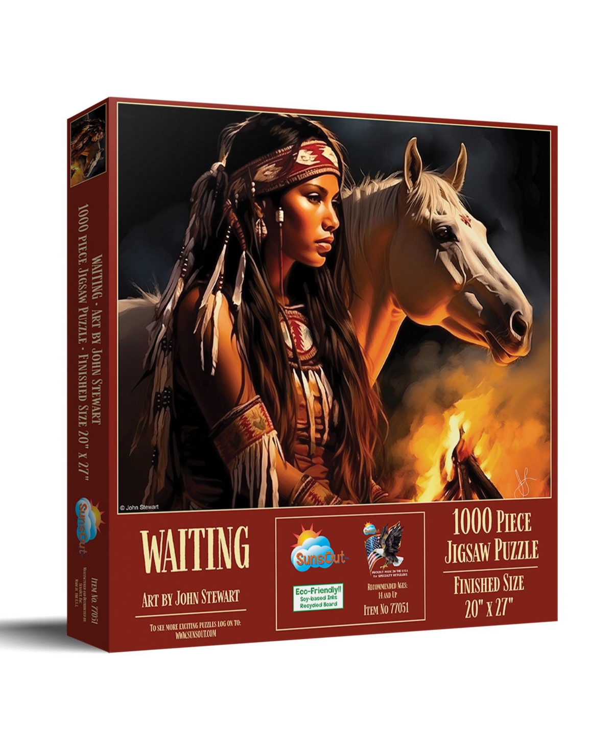 Click here for SunsOut Waiting 1000 piece Jigsaw Puzzle for Adult... prices