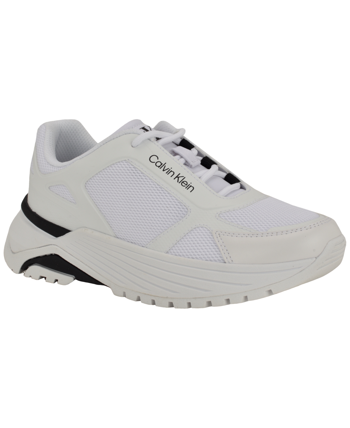 Click here for Calvin Klein Womens Amyra Round Toe Lace-Lp Sneake... prices