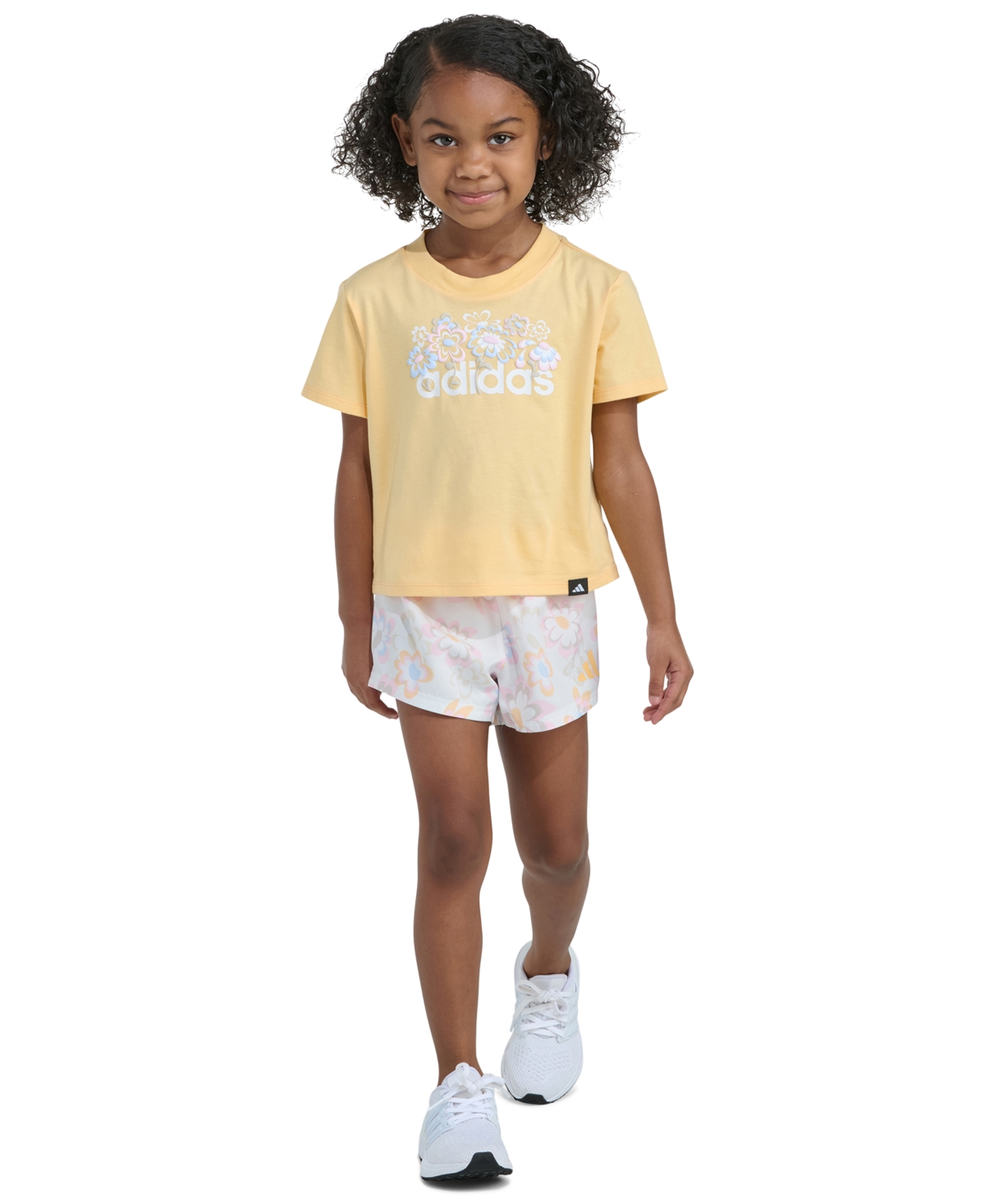 Click here for adidas Girls 2T-6 Short-Sleeve T-Shirt and Printed... prices