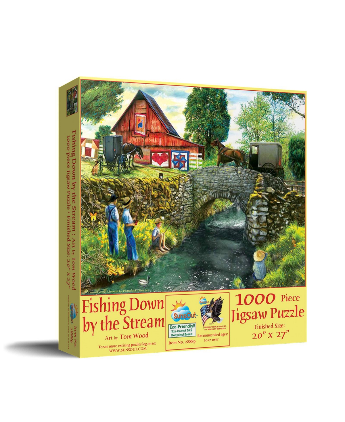 Click here for SunsOut Fishing Down by the Stream 1000 piece Jigs... prices