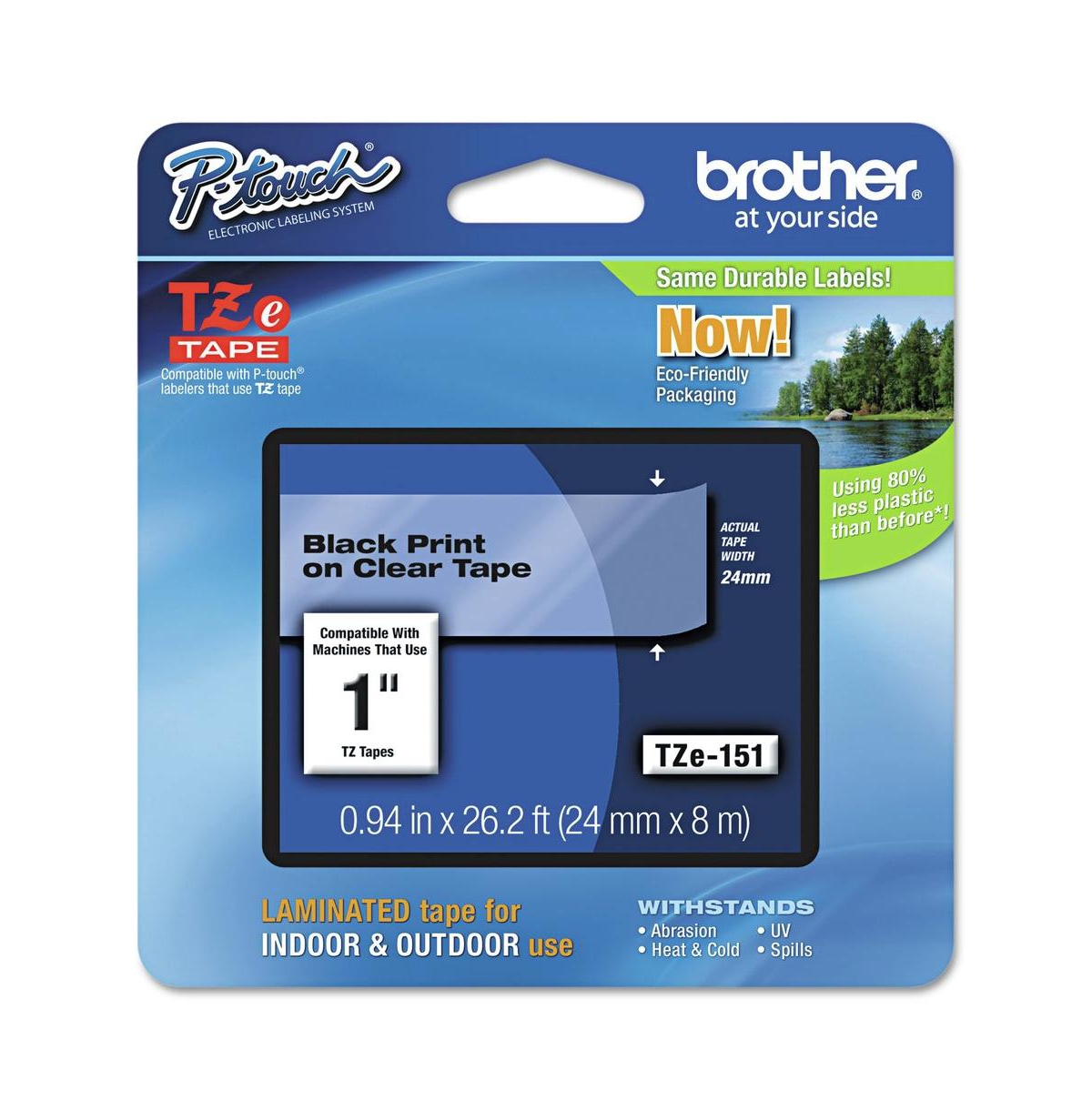 Click here for Brother P-Touch TZE151 TZe 0.94 in. x 26.2 ft. Sta... prices
