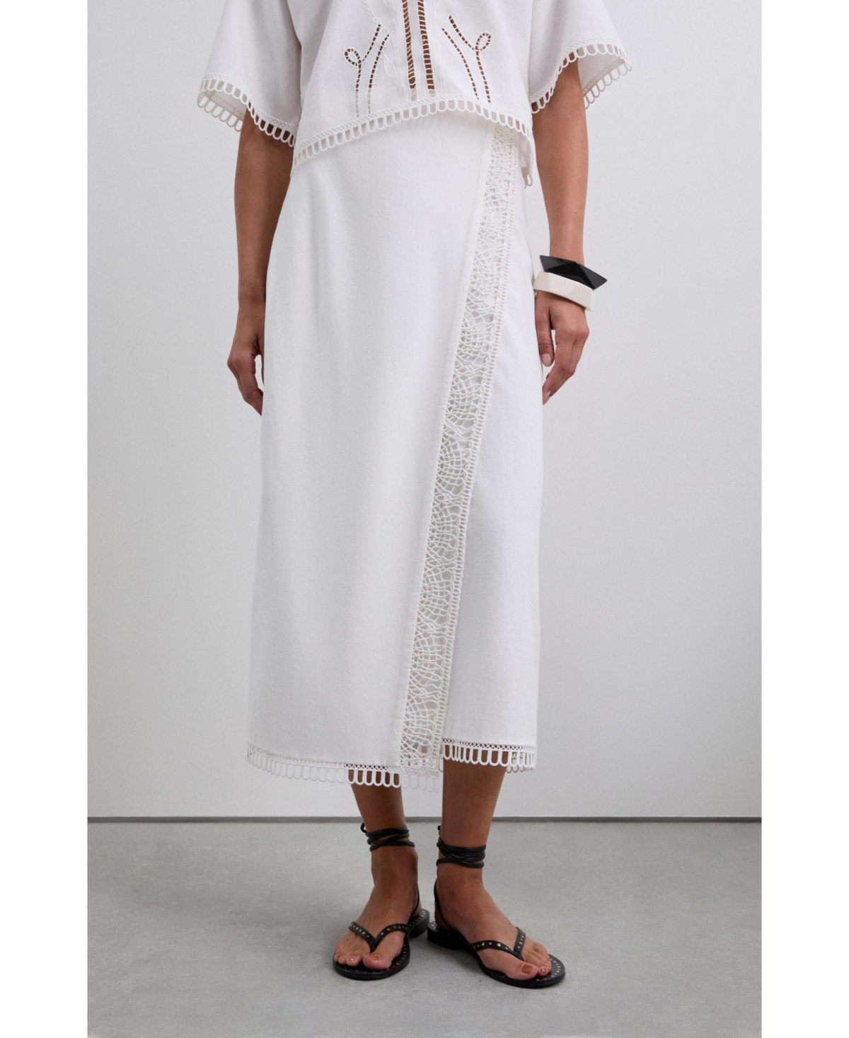 Click here for Scalpers Womens Lace Set Skirt - White prices