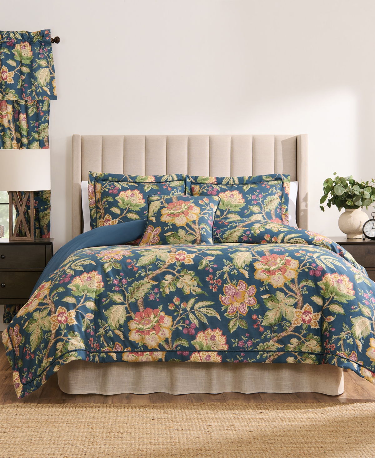 Click here for Rose Tree Secret Garden Floral 4-Pc. Comforter Set... prices