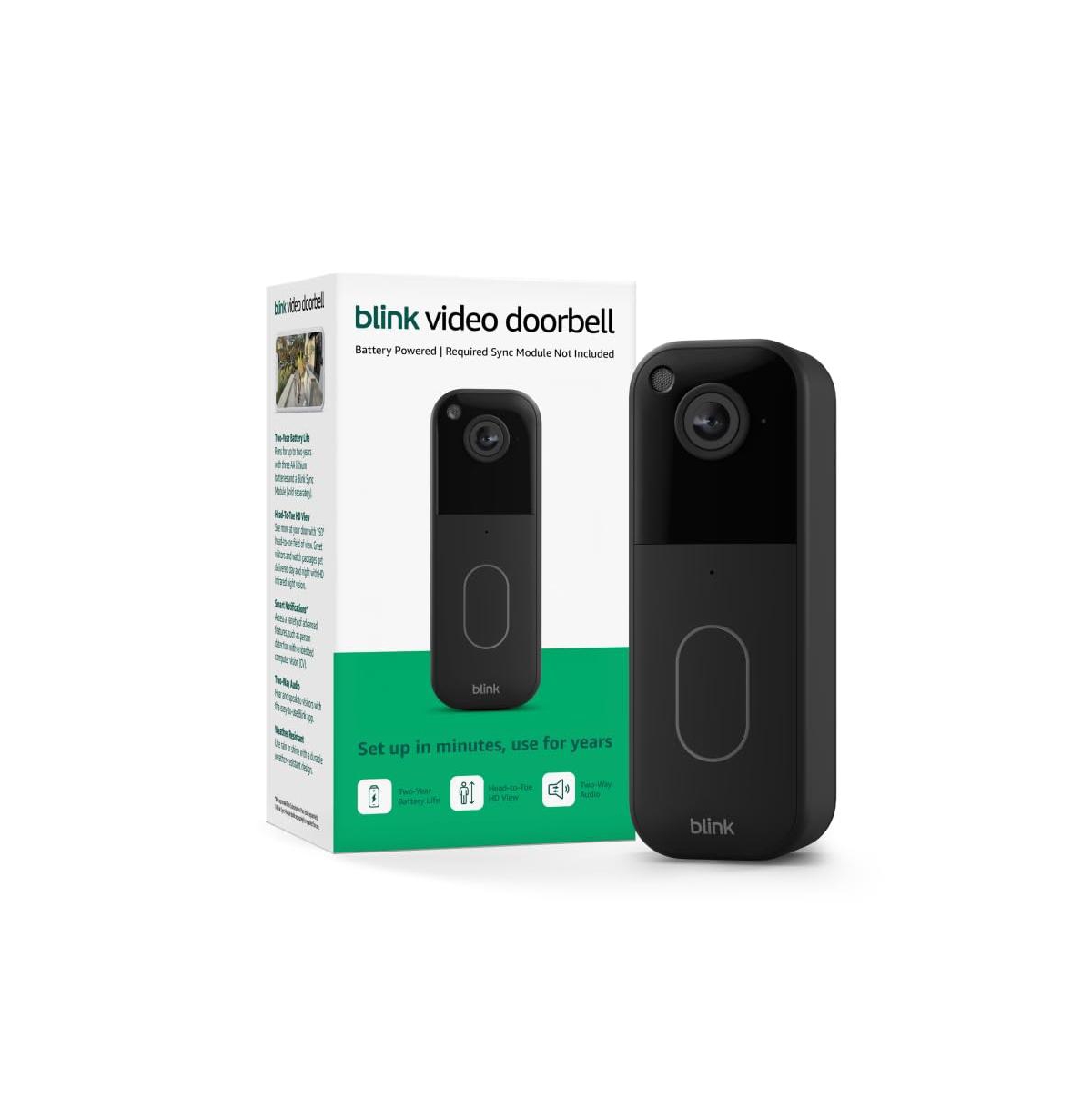 Click here for Blink Video Doorbell Wireless Hd Camera - Add On D... prices