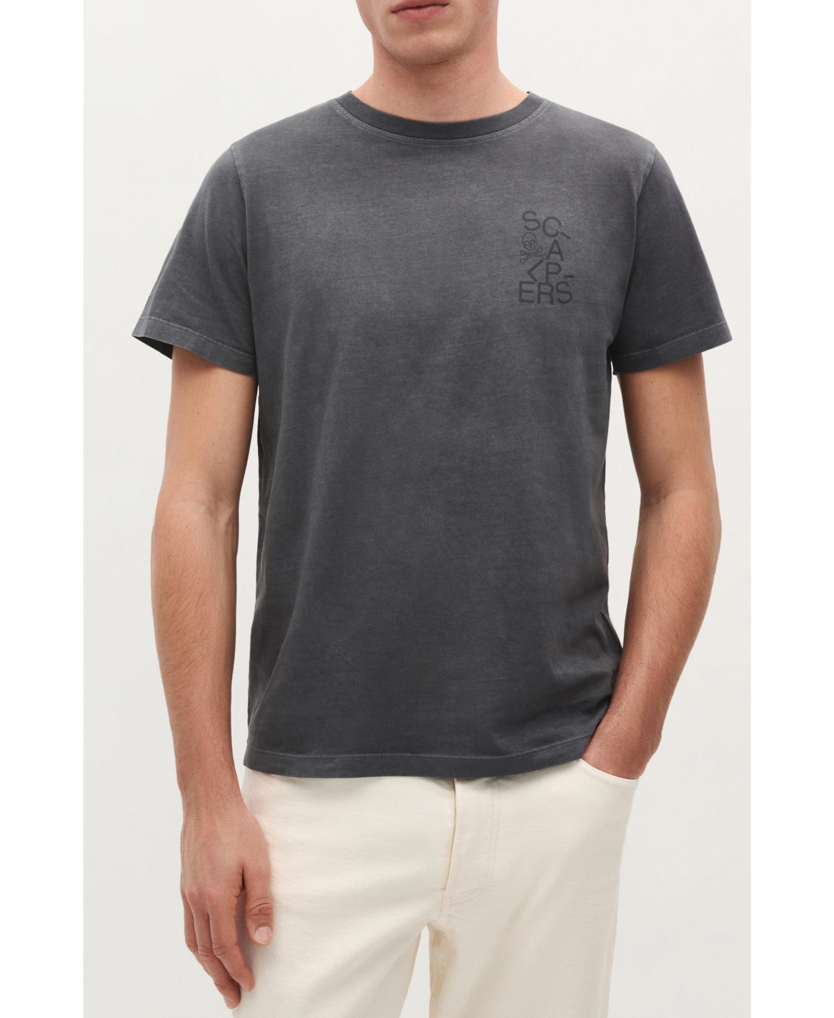 Click here for Scalpers Mens Skull Sound Tee - Anthracite prices