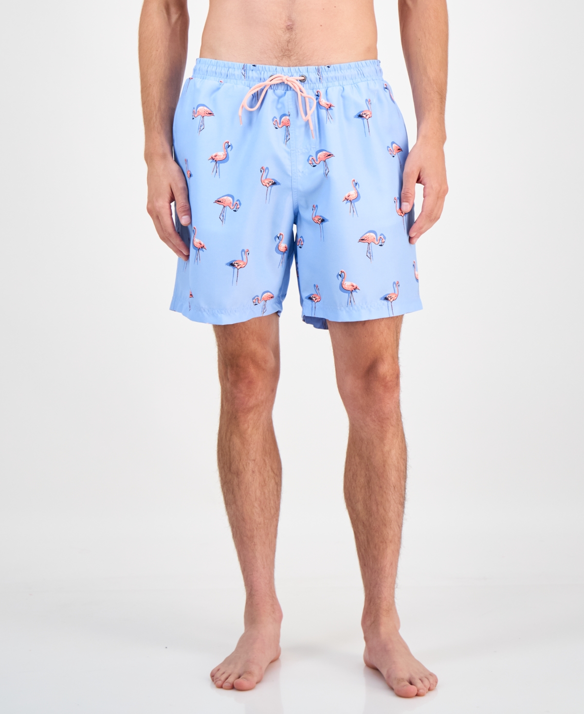 Click here for Club Room Mens Quick-Dry Performance Flamingo-Prin... prices
