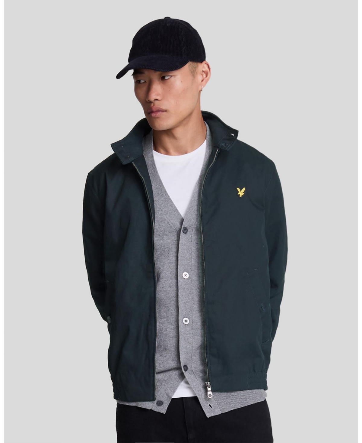 Click here for Lyle & Scott Mens Harrington Jacket - Dark navy prices