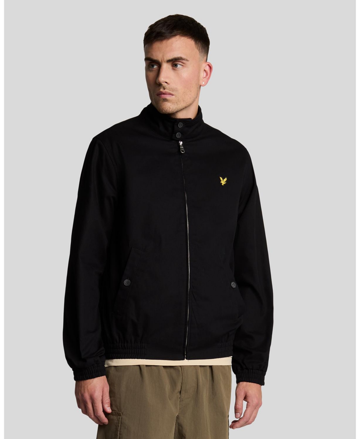Click here for Lyle & Scott Mens Harrington Jacket - Jet black prices