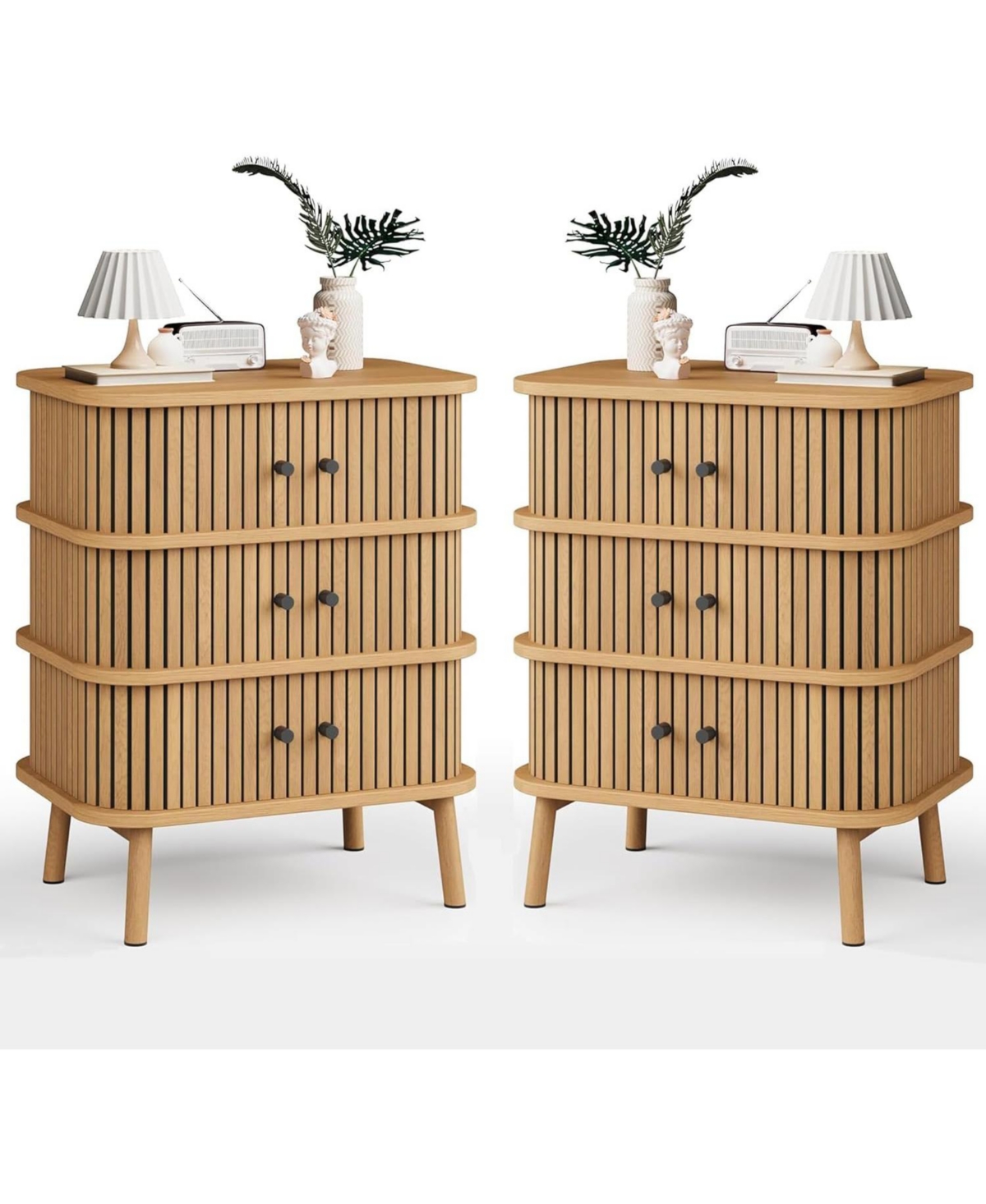 Click here for gaomon 6 Drawer Dresser  Mid Century Wood Double C... prices