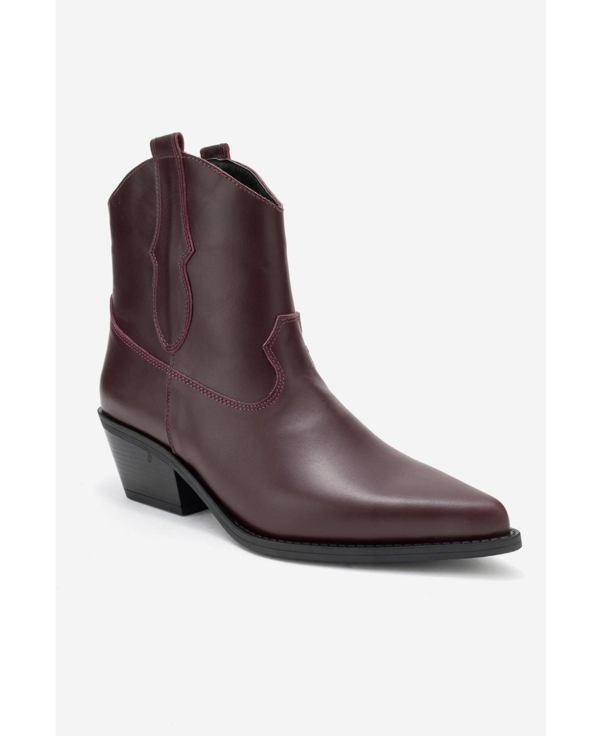 Click here for Forever & Always Shoes Womens Elia Leather Western... prices