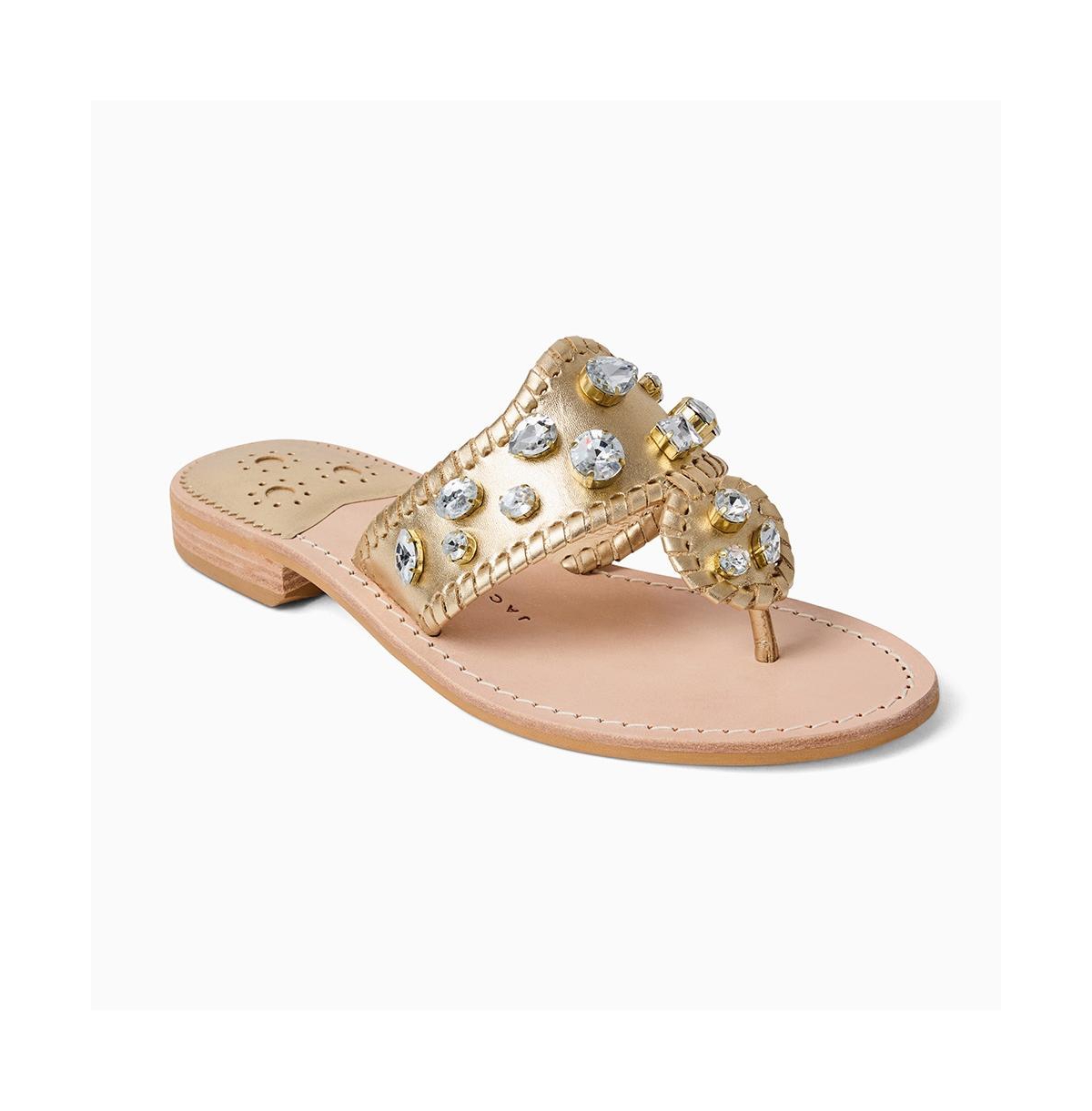 Click here for Jack Rogers Jacks Flat Jeweled Sandal - Jacks plat... prices