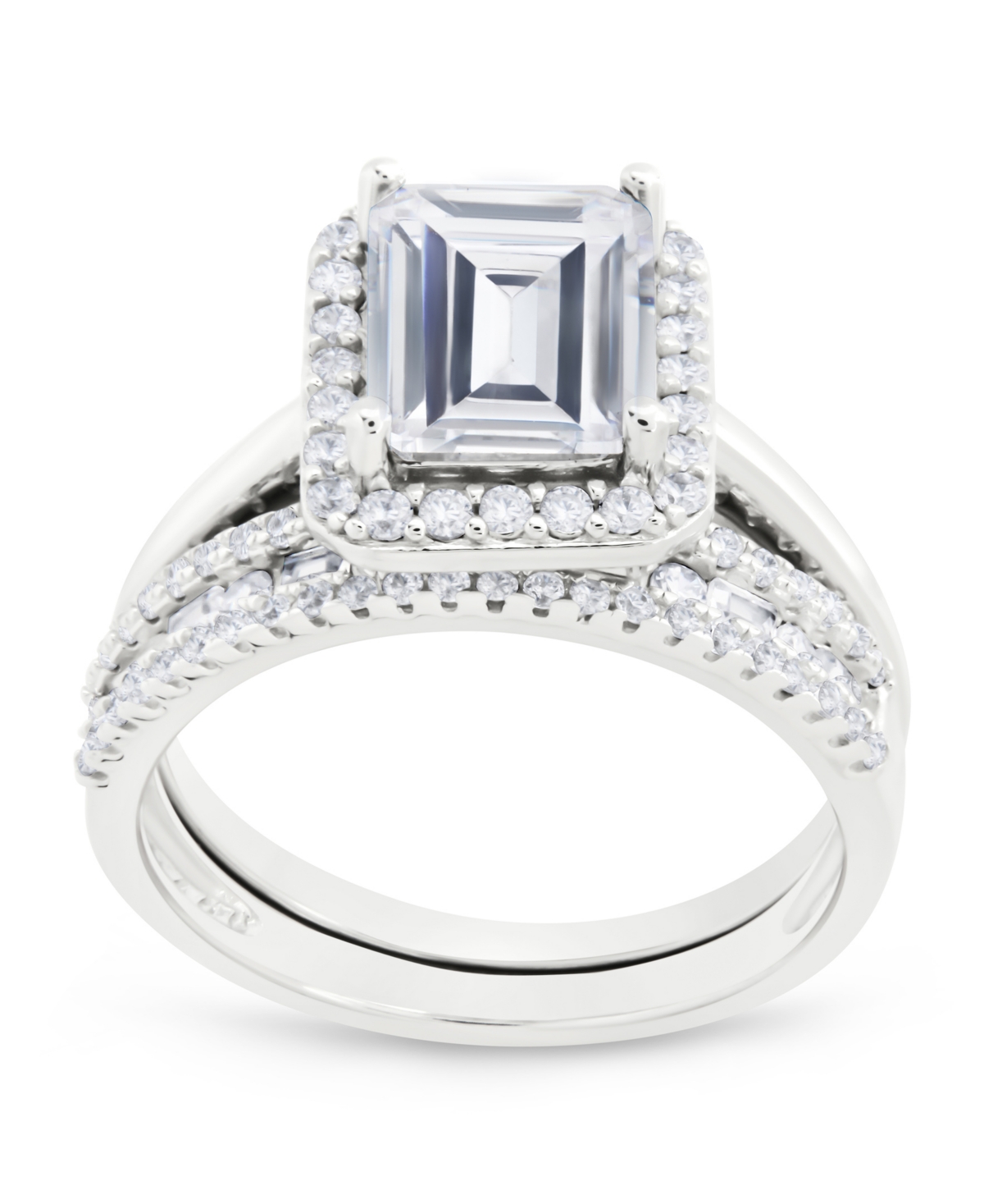 Click here for Sterling Forever Arden Cz Ring - Silver prices
