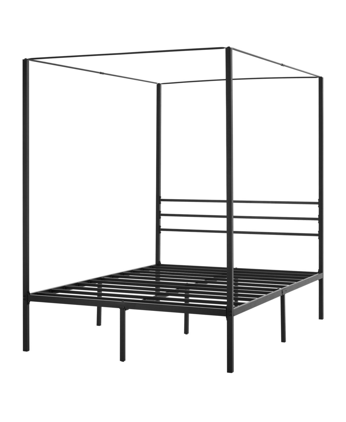 Click here for Slickblue Four Poster Metal Canopy Bed Frame for M... prices