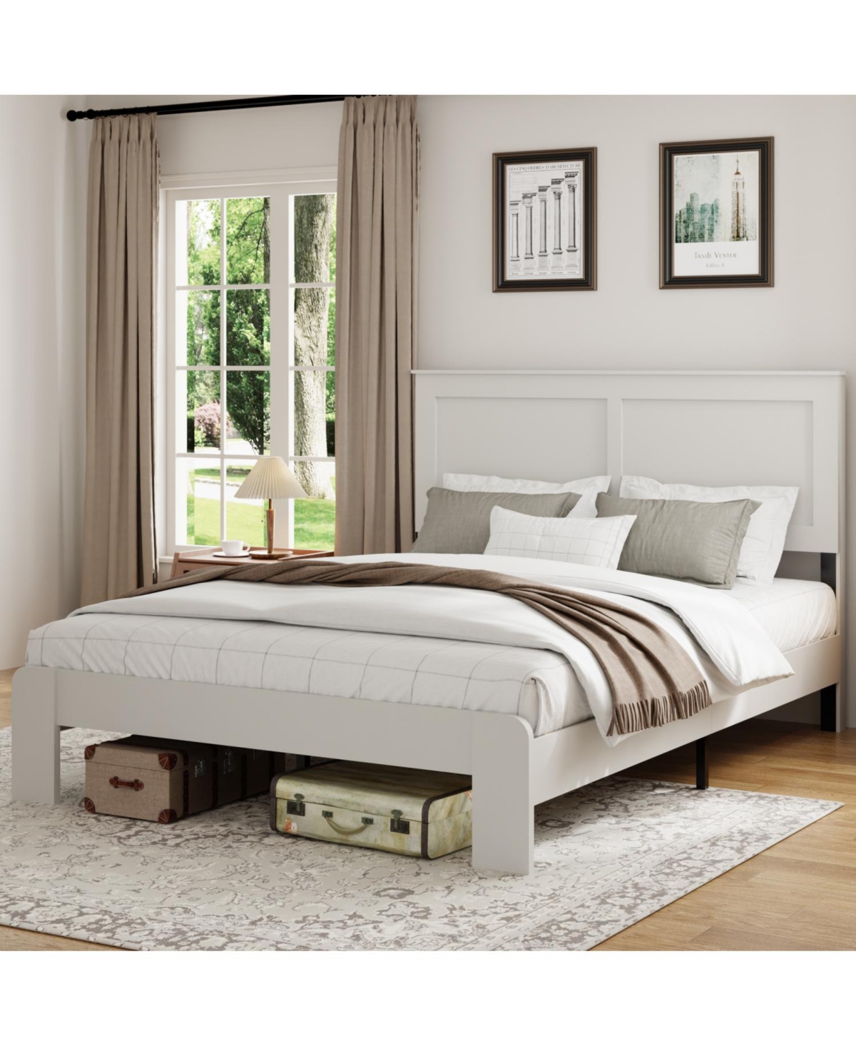 Click here for Streamdale Furniture Streamdale Queen Wood Platfor... prices