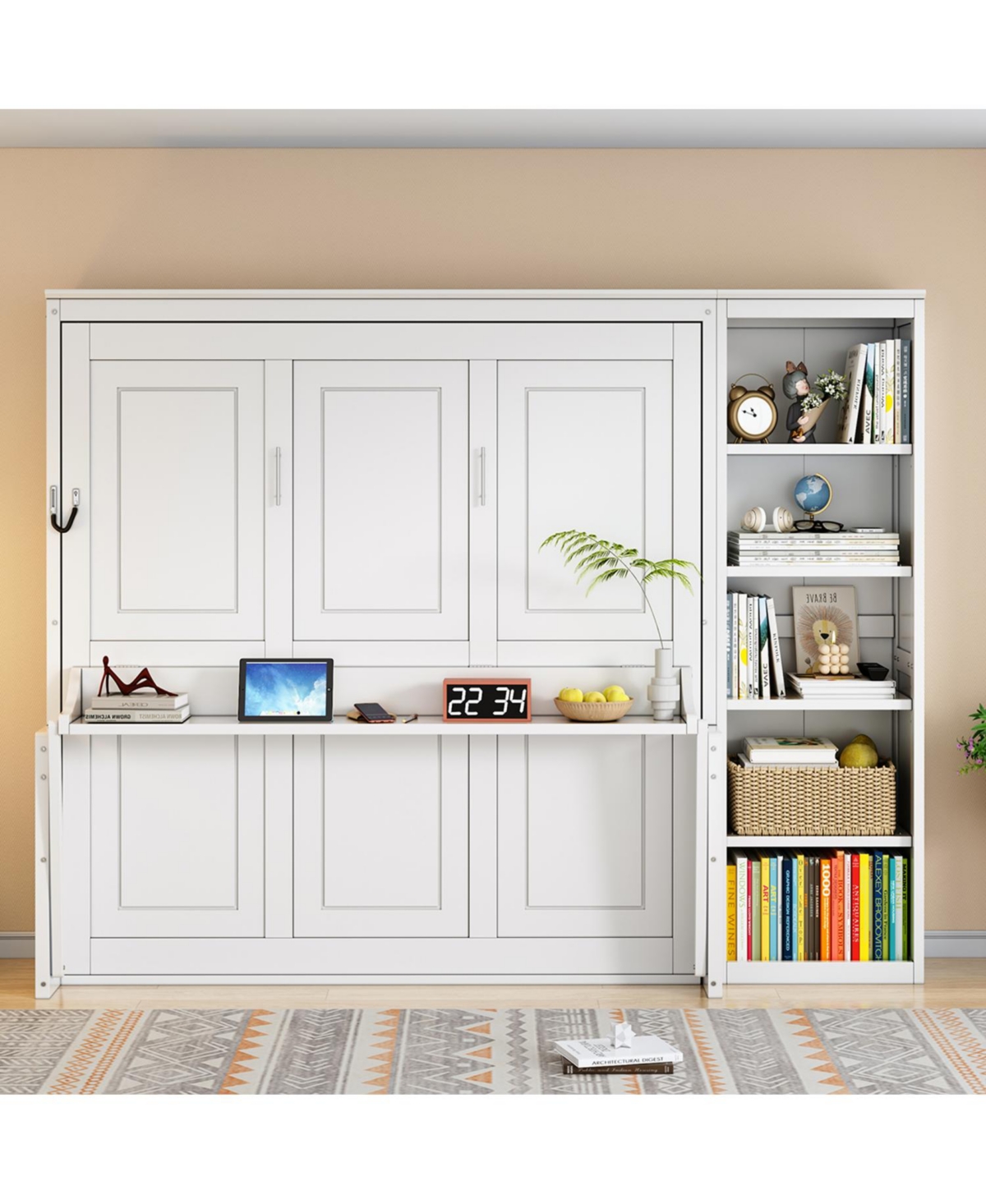 Click here for Streamdale Furniture Murphy Bed with Desk and Book... prices