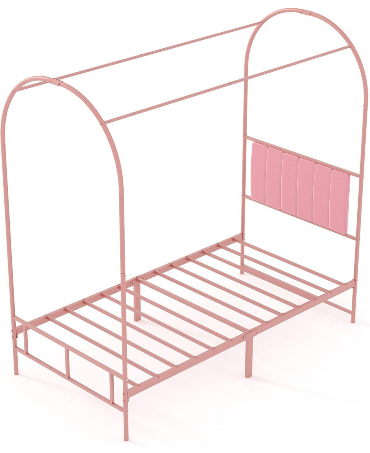 Click here for Gaomon Twin Canopy Bed Frame  Metal Kids Platform... prices