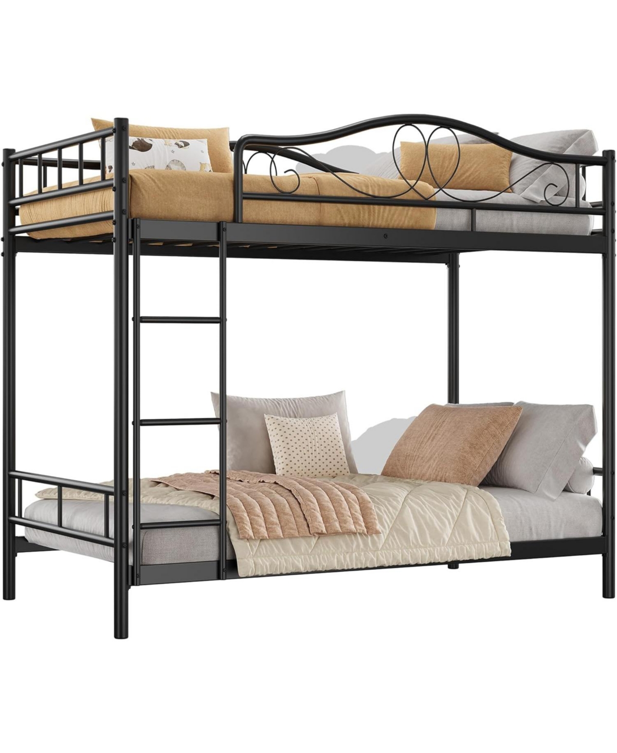 Click here for gaomon Twin Over Twin Bunk Bed - Black prices