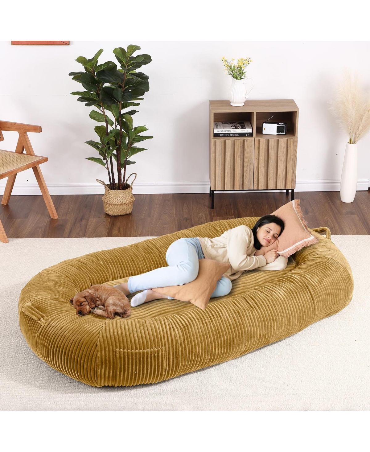 Click here for gaomon Human Dog Bed for People Adult  Washable Co... prices