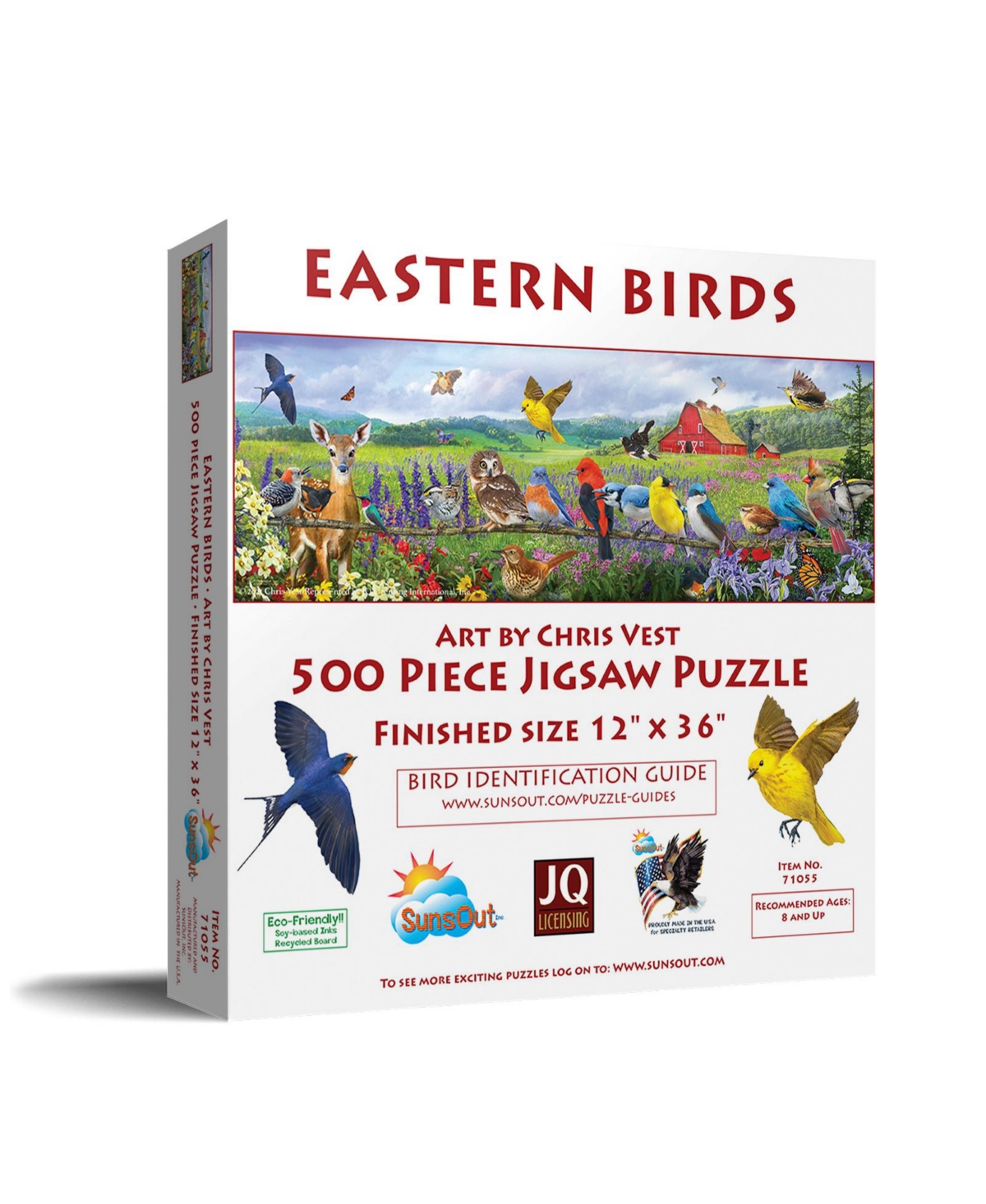 Click here for SunsOut Eastern Birds 500 piece Jigsaw Puzzle for... prices