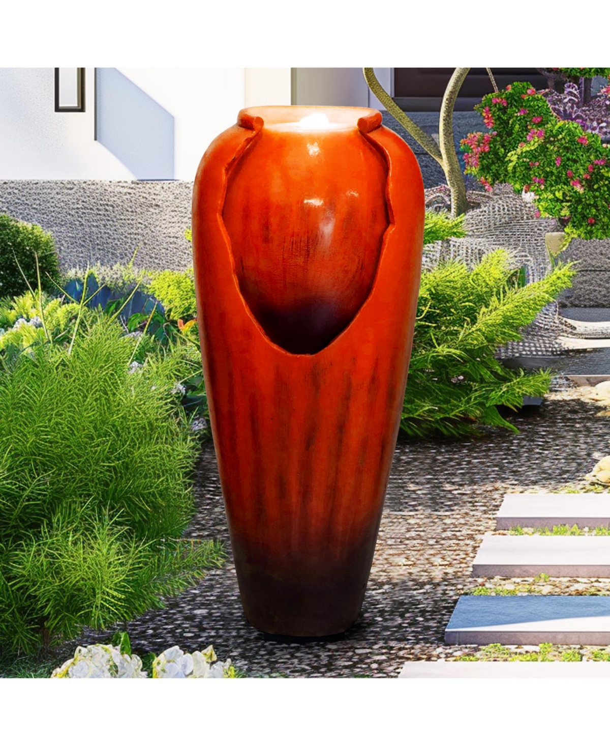 Click here for Sunjet 30.7" High Modern Concrete Water Fount... prices