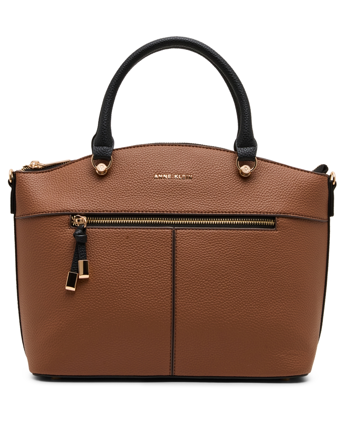 Click here for Anne Klein Dome Satchel - Chestnut/black prices