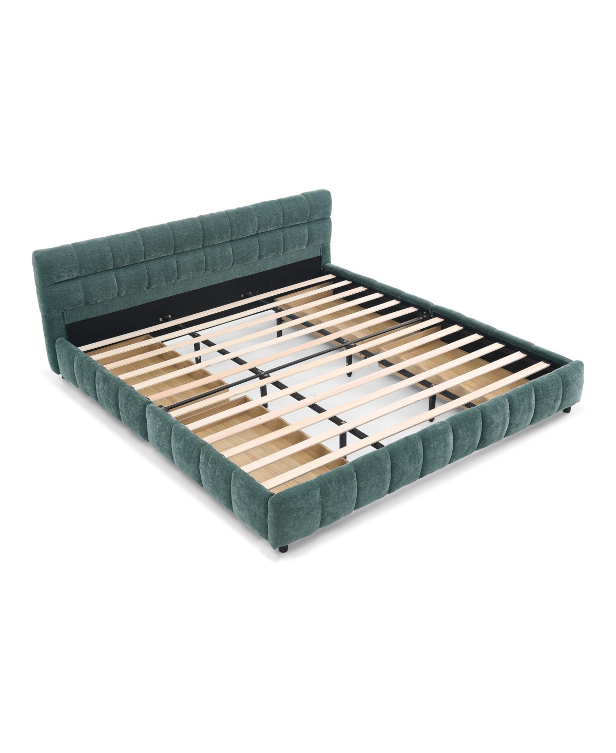 Click here for California King Upholstered Platform Bed with Chen... prices