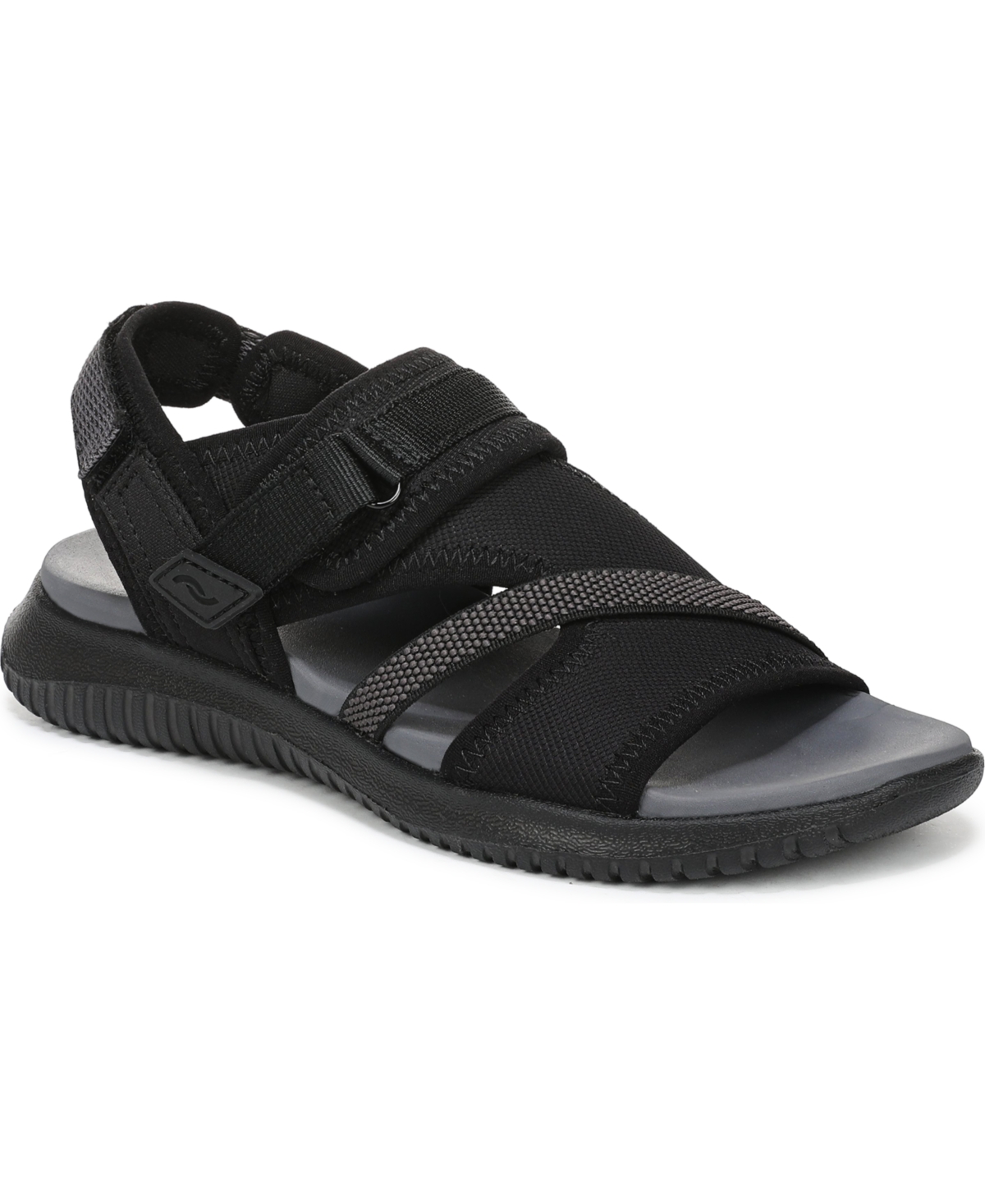 Click here for Ryka Womens Joy Strappy Sandals - Black Fabric prices