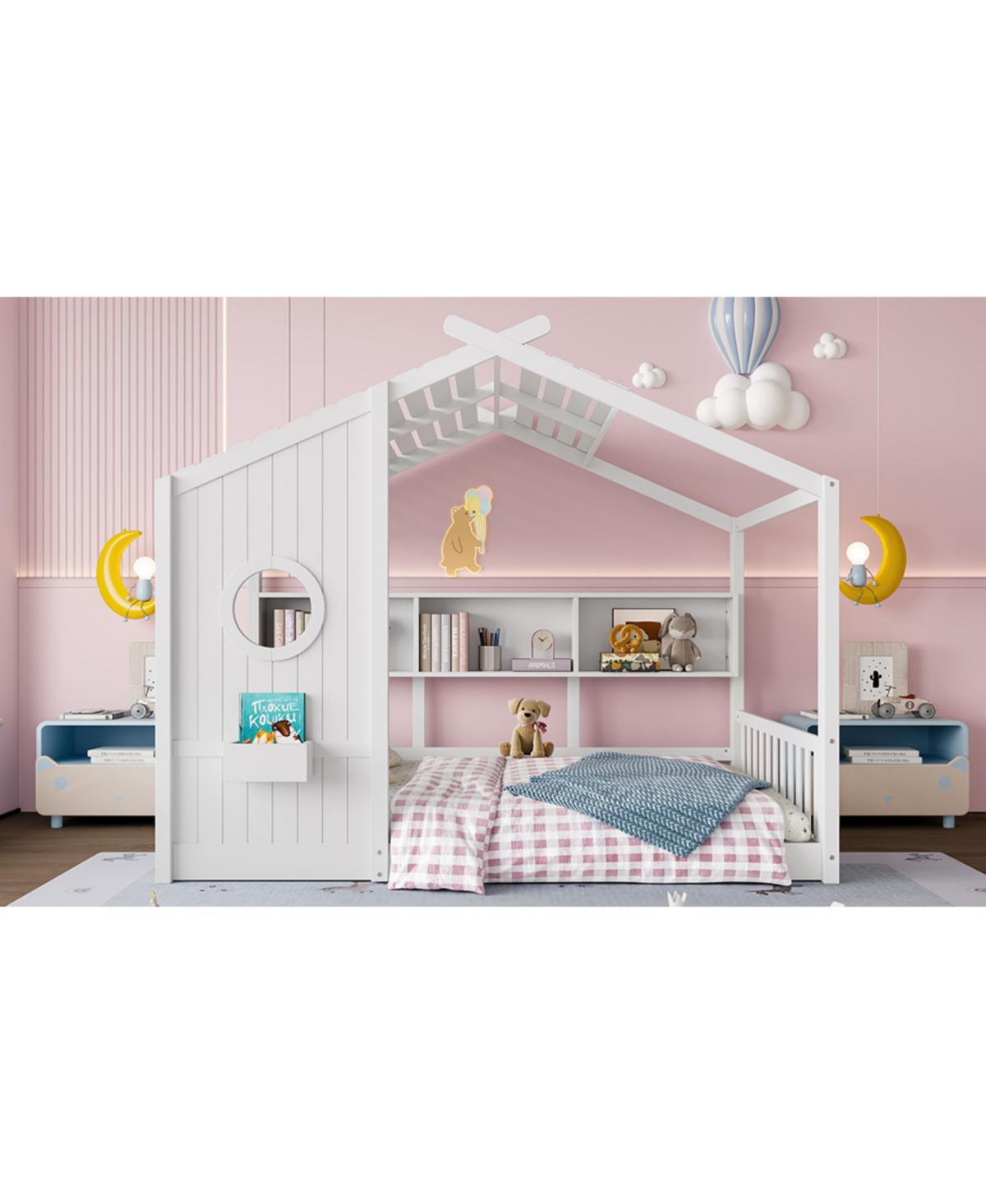 Click here for Streamdale Furniture Floor House Bed Toddler Kids... prices