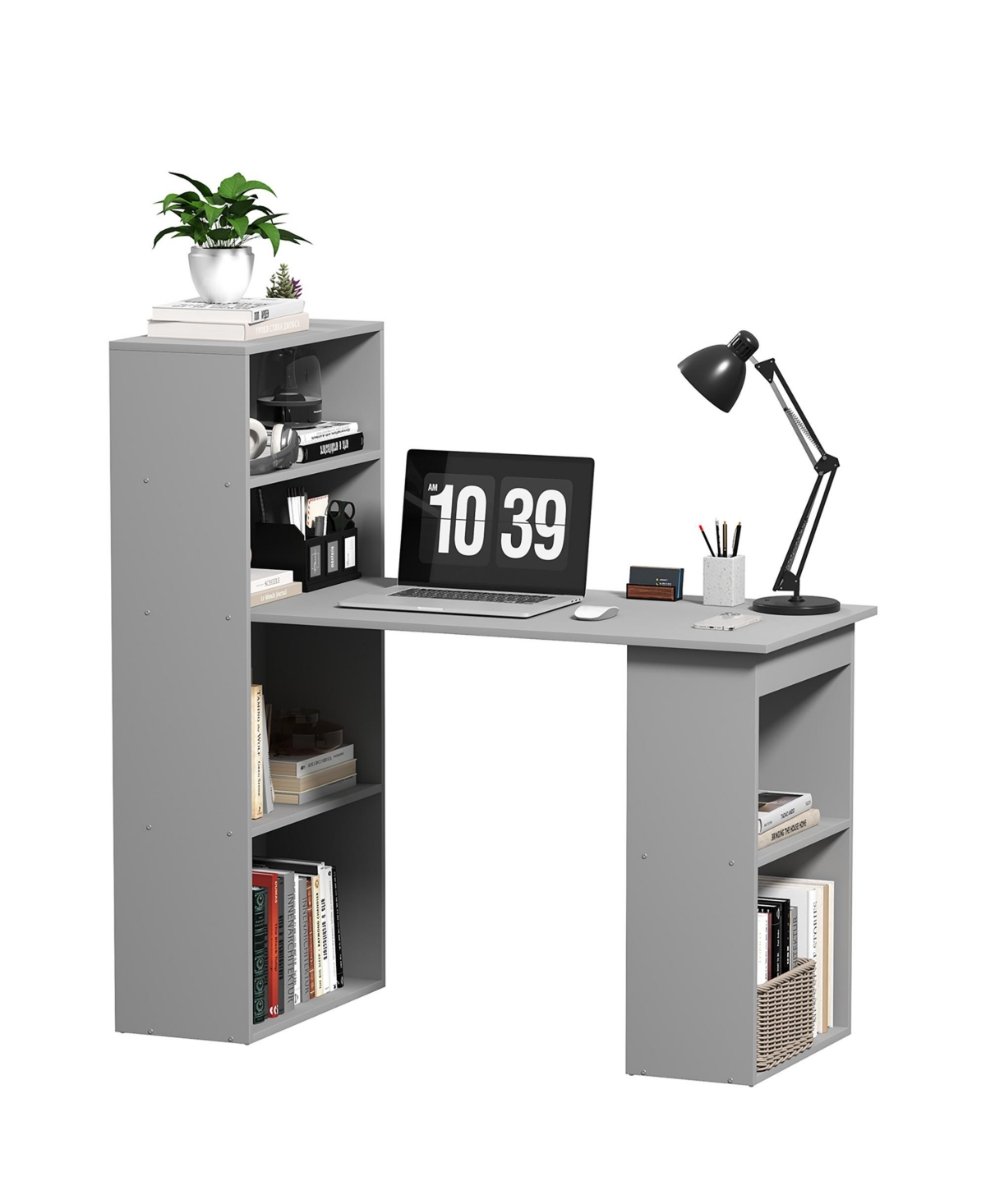 Click here for Homcom 47" Home Office Computer Desk with 6-T... prices