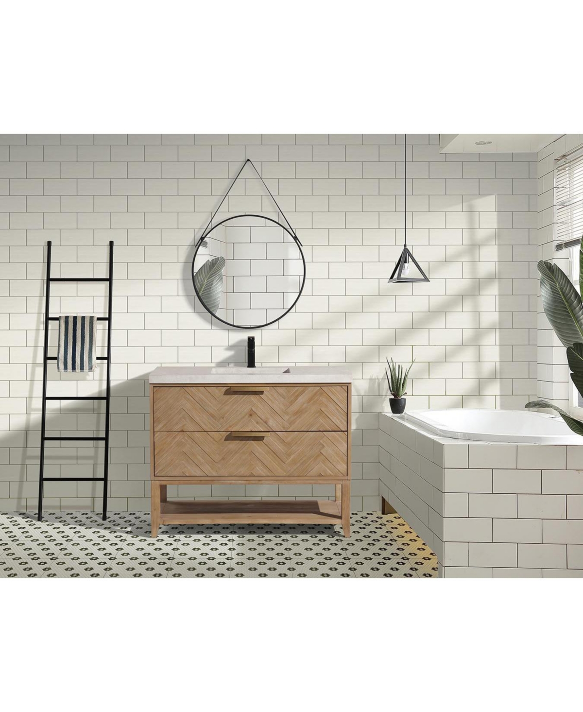 Click here for Ari Bath 42 Carlsbad Freestanding  Weathered Fir F... prices