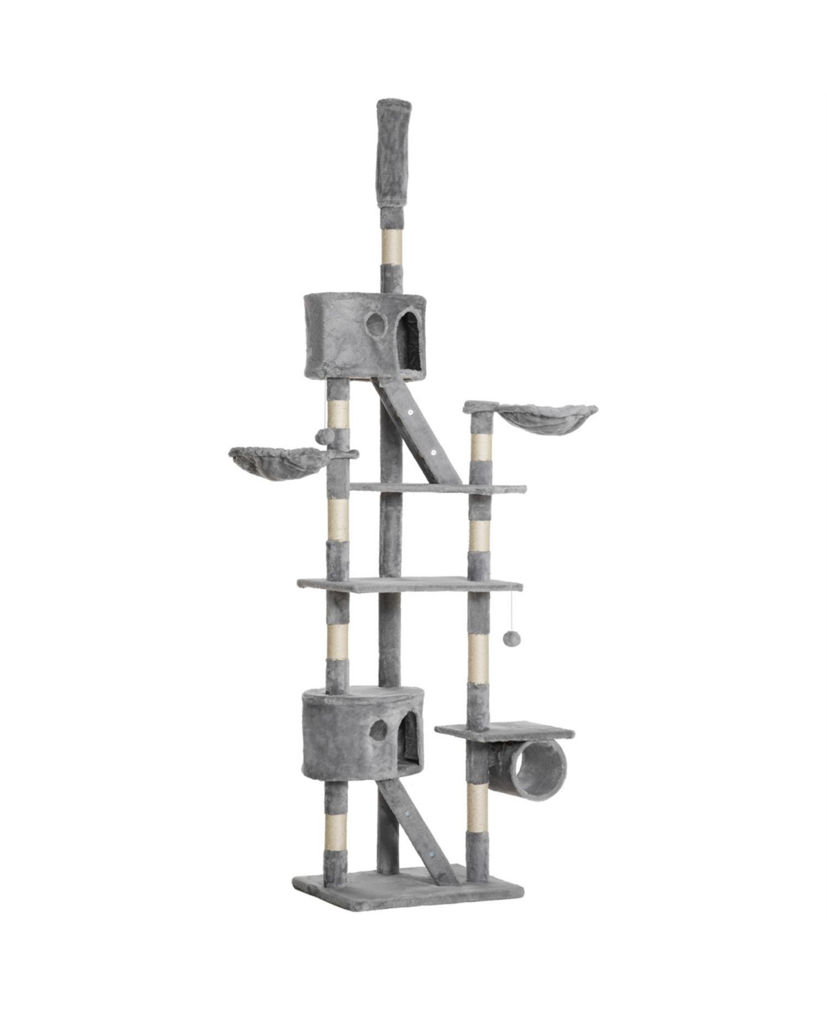 Click here for Aostirmotor Floor-to-Ceiling Cat Tree with Condos... prices