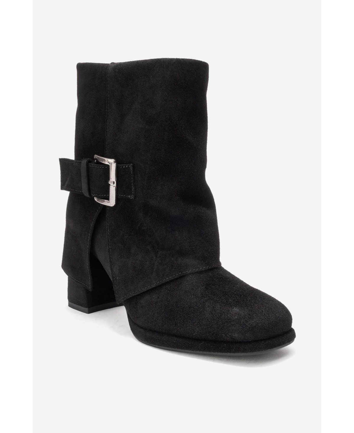 Click here for Forever & Always Shoes Womens Lore Leather Block H... prices