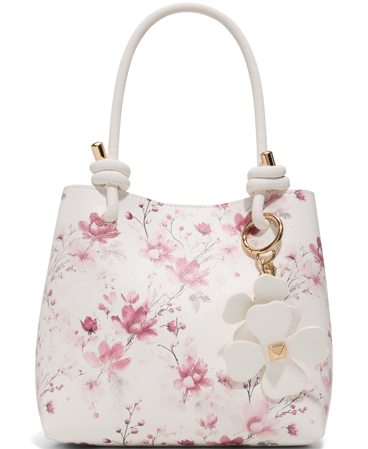 Click here for Aldo Evililyaa Small Satchel Bag - Mix Mat White/M... prices