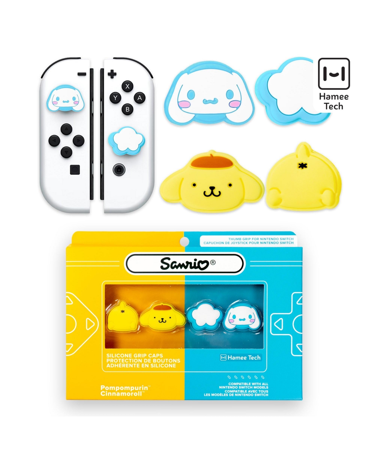Click here for Hamee Hello Kitty and Friends Thumb Grips Compatib... prices