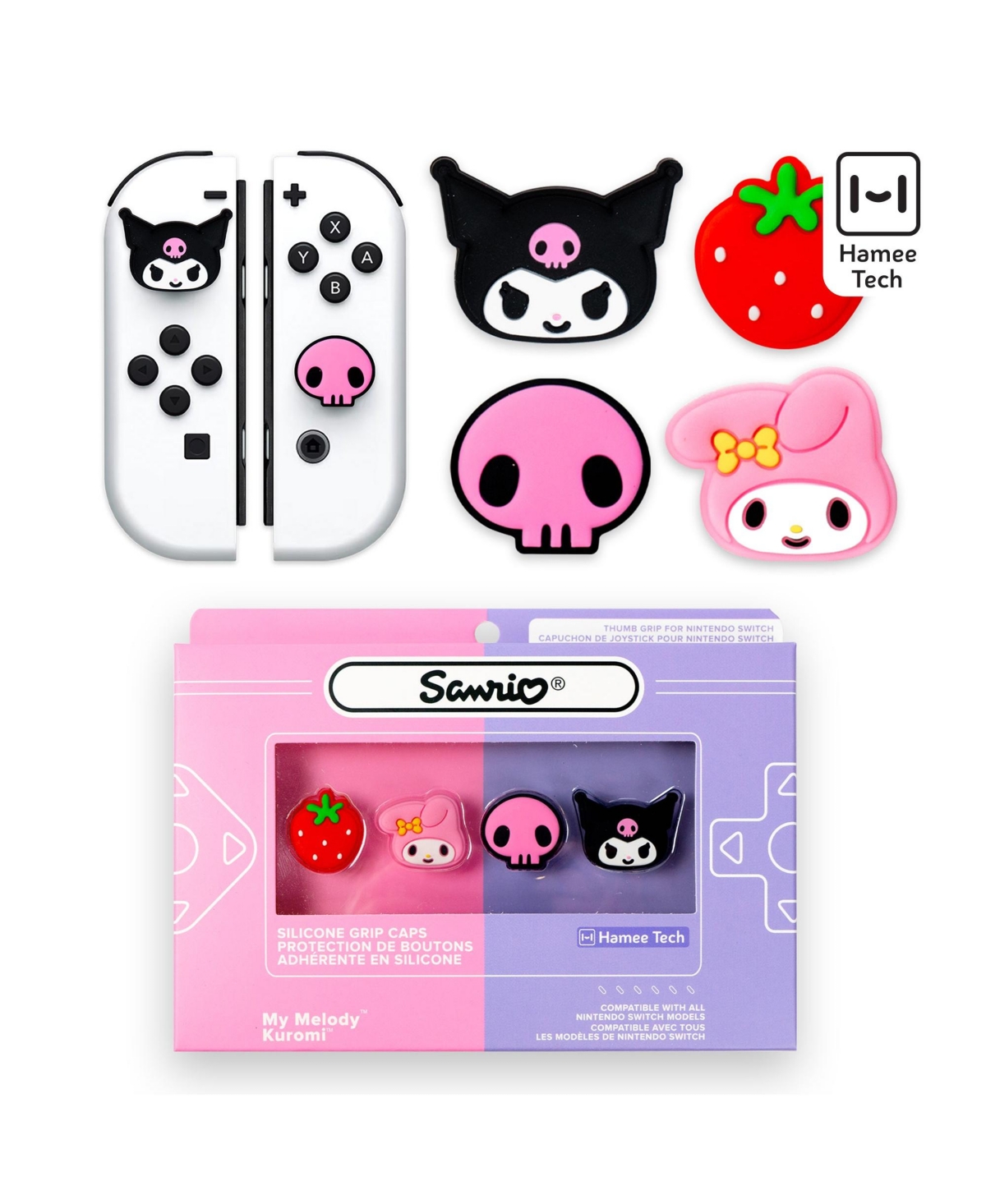 Click here for Hamee Hello Kitty and Friends Thumb Grips Compatib... prices