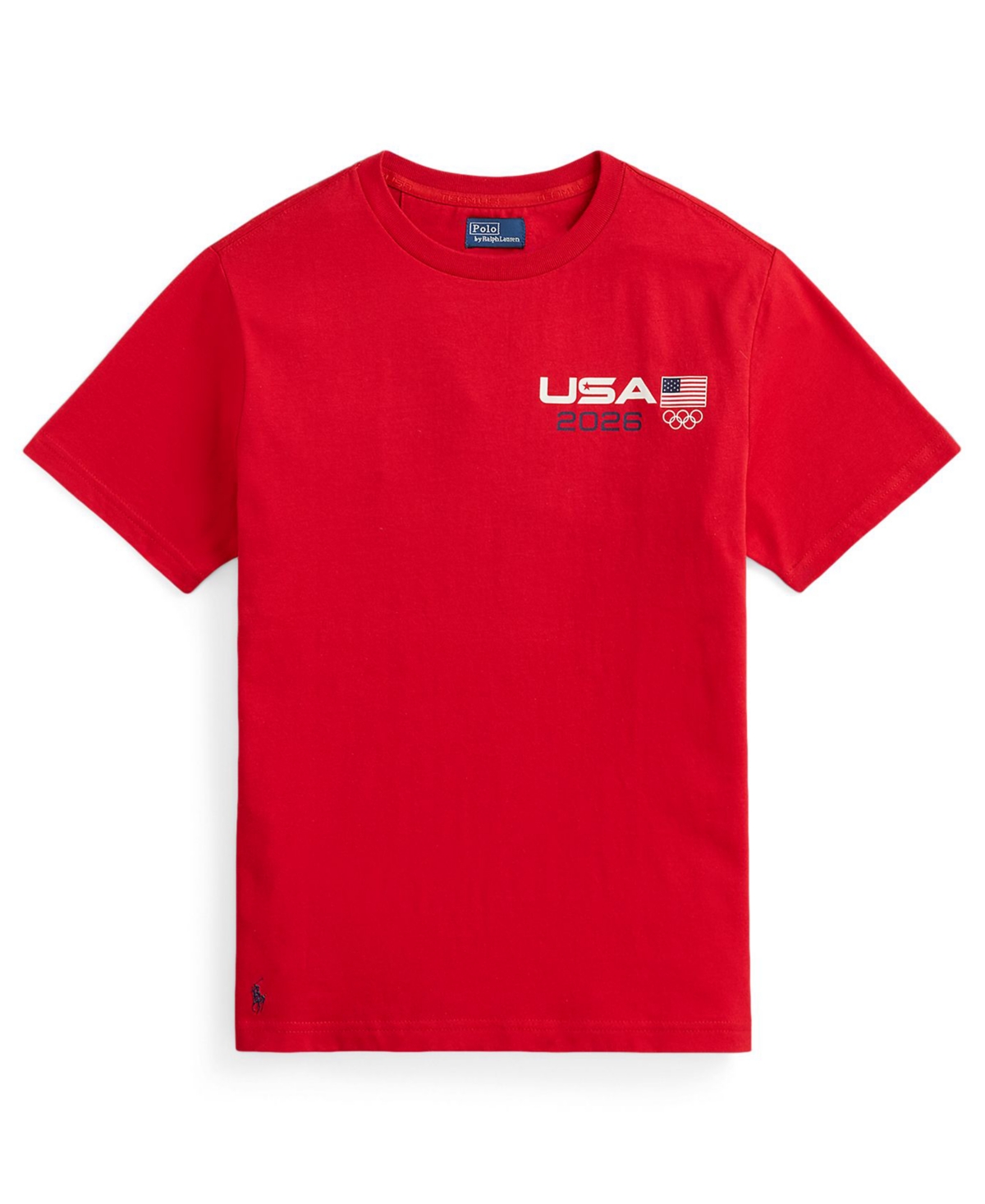 Click here for Polo Ralph Lauren Boys 8-20 Team Usa Graphic Print... prices