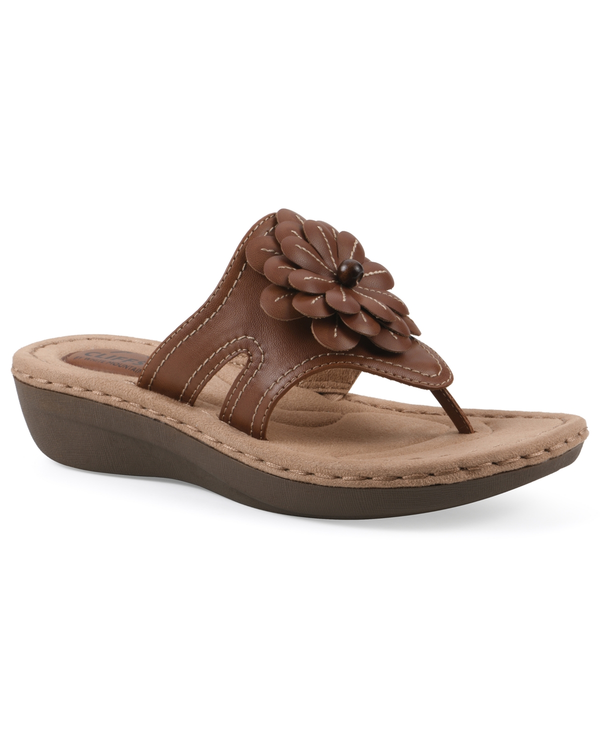 Click here for Cliffs by White Mountain Womens Cashlyn Flower San... prices