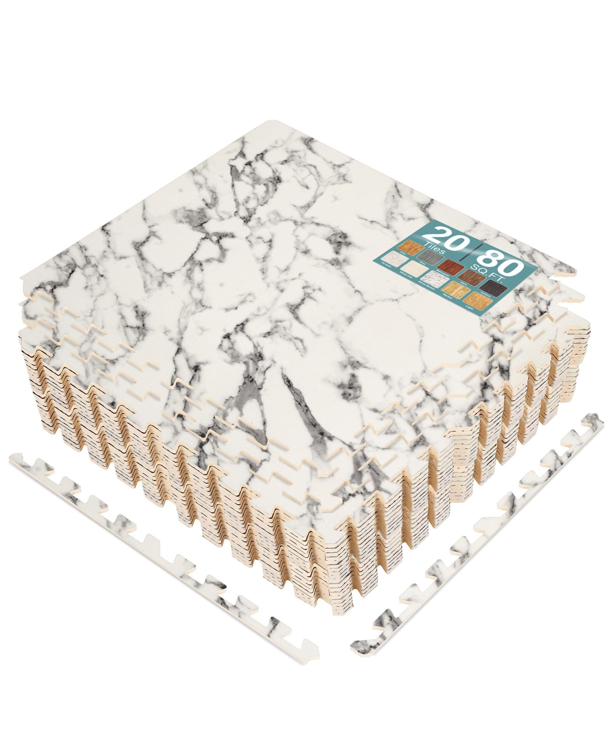 Click here for Sorbus 80 Sq. Ft. Interlocking Eva Foam Wood Grain... prices