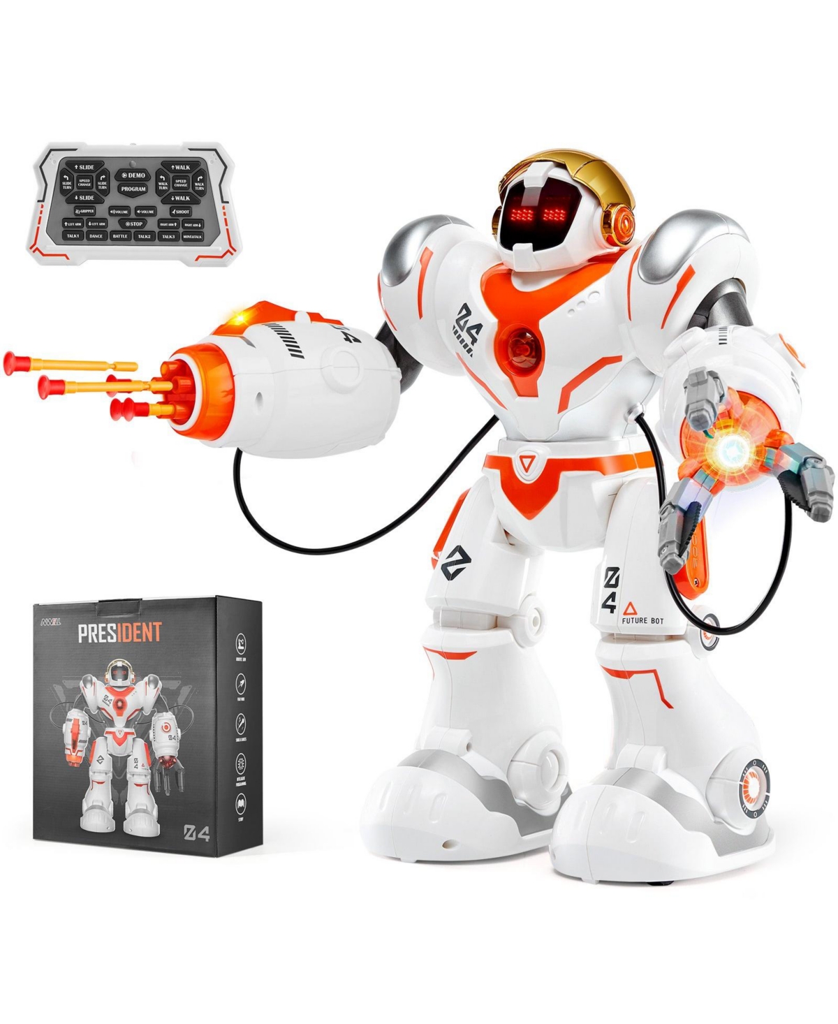 Click here for Sugift Battle Rc Robot with Safe Bullet Launcher &... prices