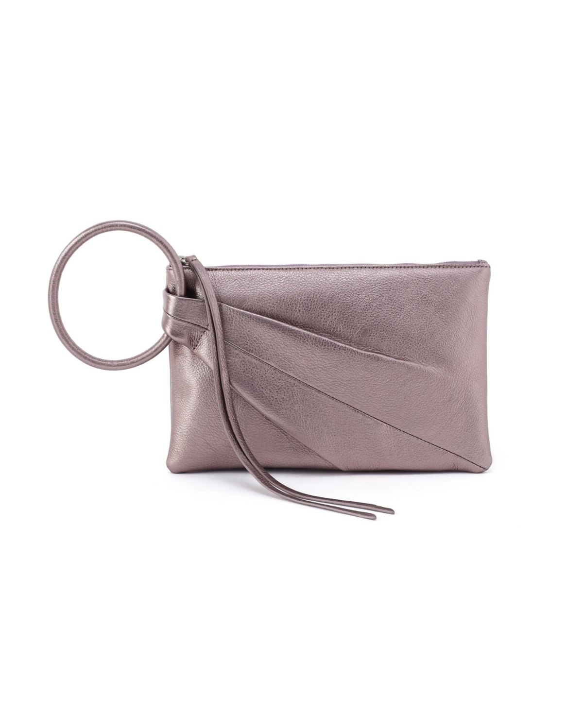 Click here for Hobo Womens Sheila Soft Ring Clutch - Pewter spur prices