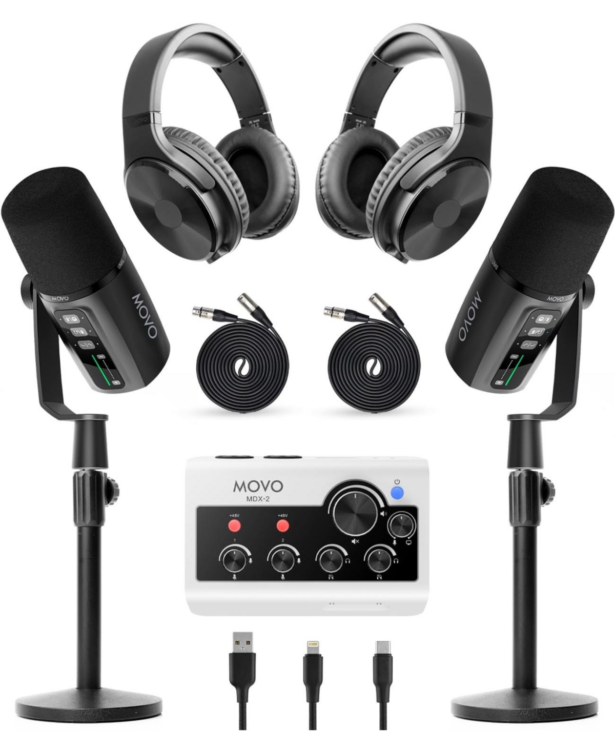 Click here for Movo Podcast Equipment Bundle for iPhone & Android... prices
