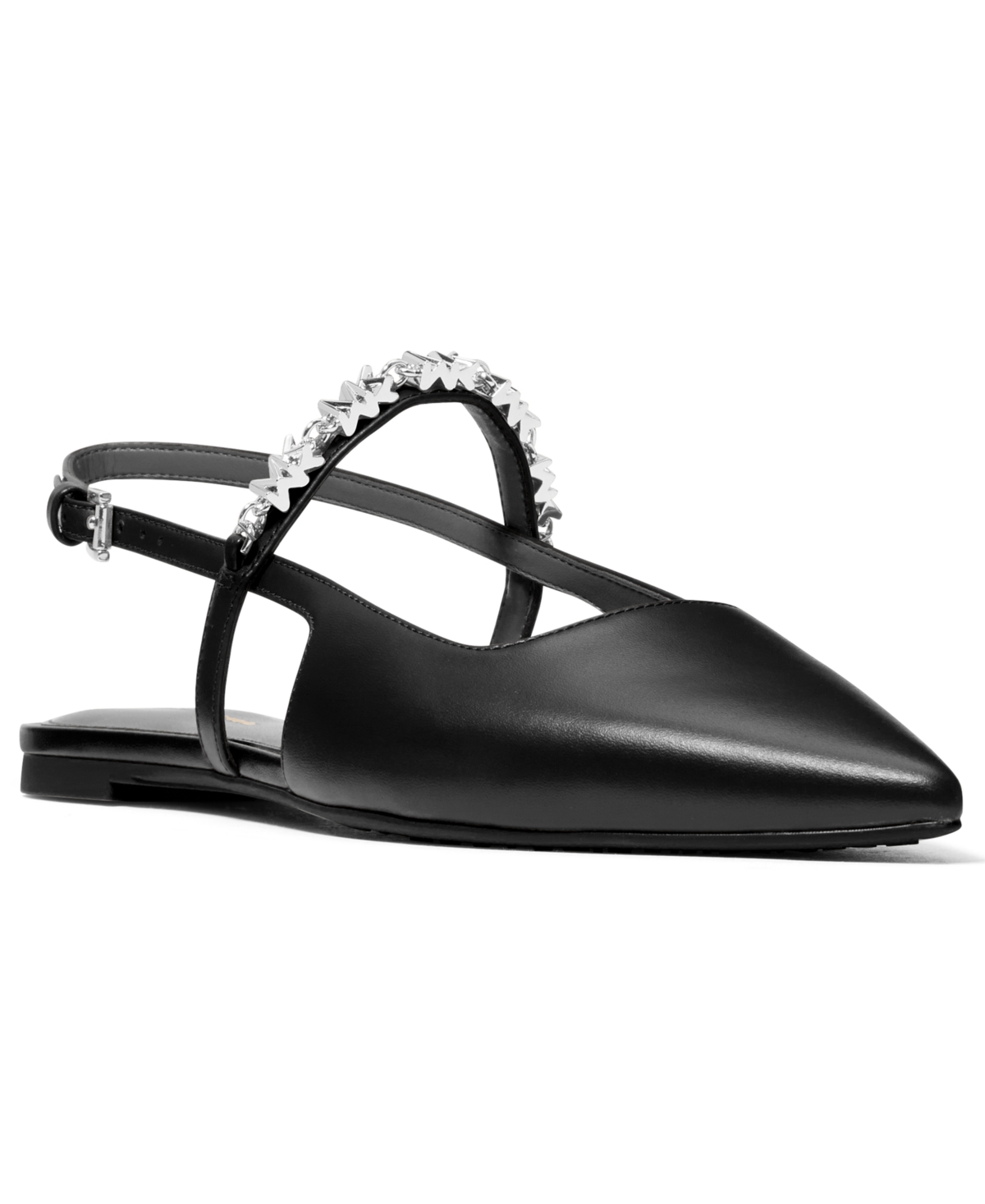 Click here for Michael Kors Womens Dina Flex Slingback Flats - Bl... prices