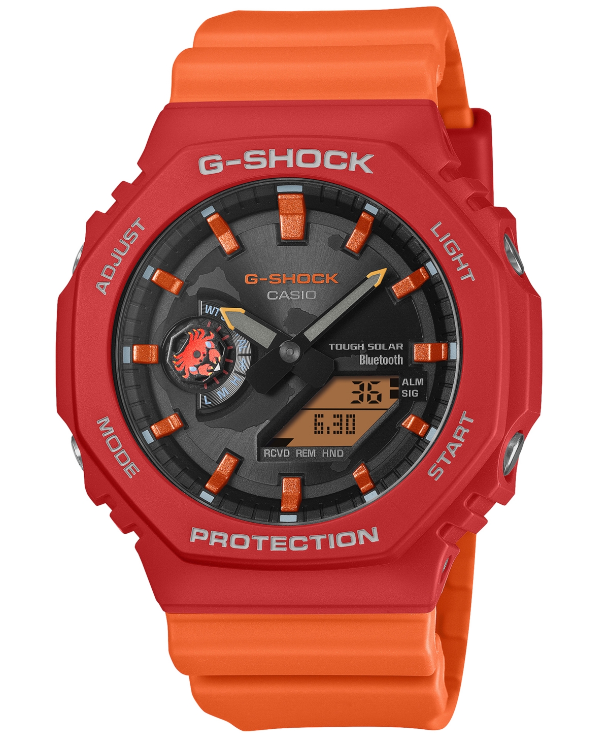 Click here for G-Shock Mens Japanese Quartz Red Resin Charles Dar... prices