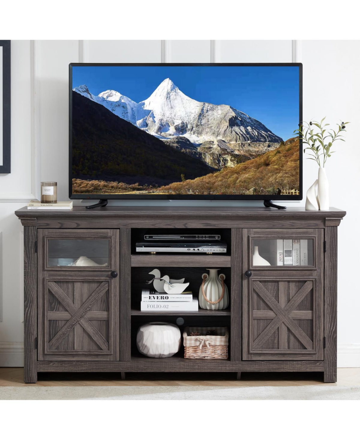 Click here for Streamdale Farmhouse Tv Stand  Modern Farmhouse Me... prices