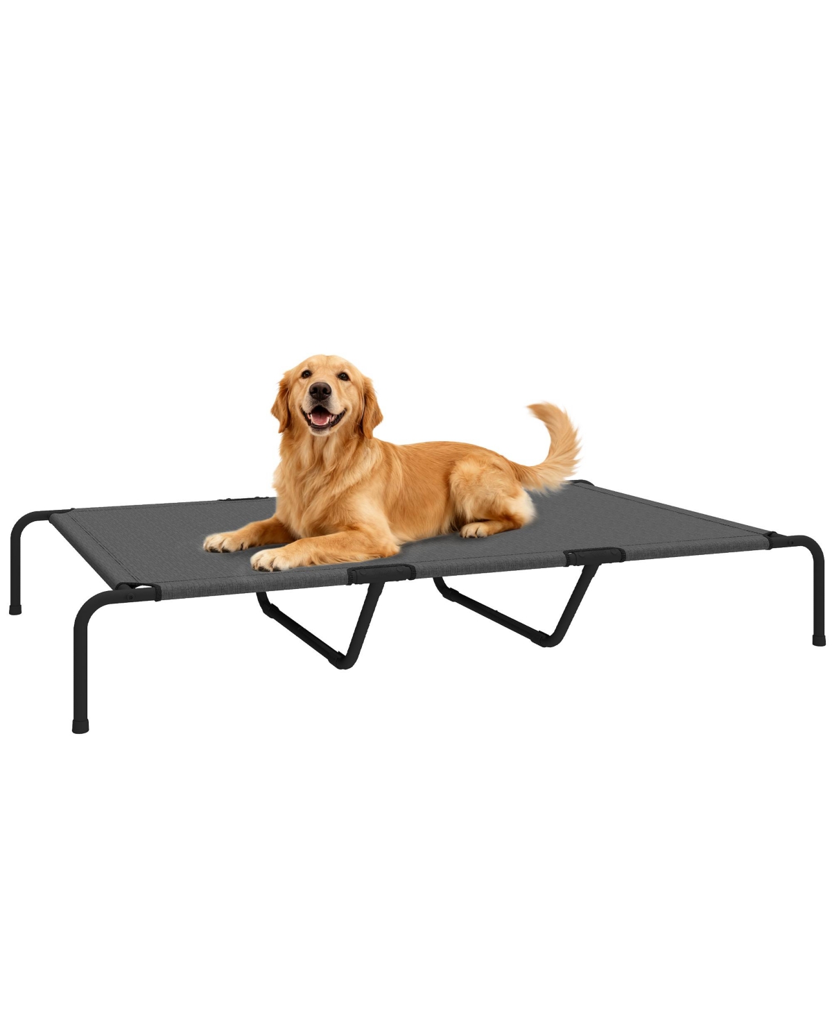 Click here for PawHut Elevated Dog Bed Outdoor Dog Bed for Large... prices