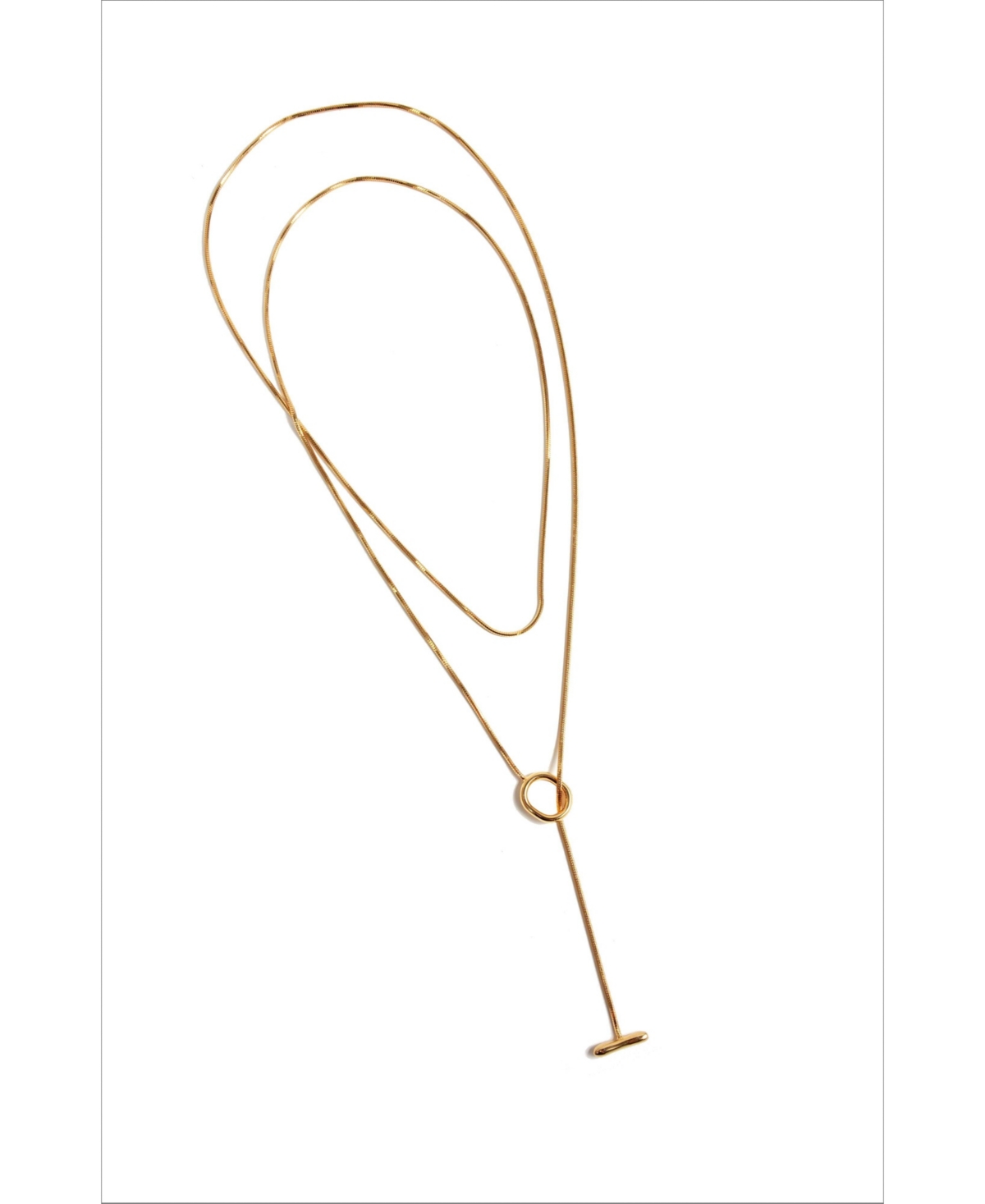 Click here for Retro Chic Whispers Vine Necklace - Gold prices