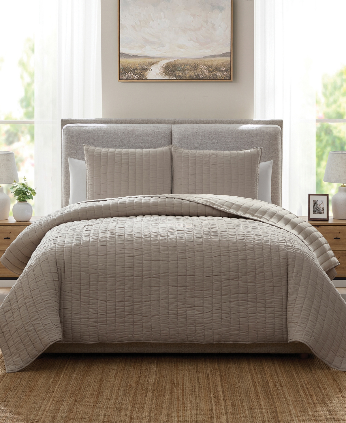 Click here for Becki Owens Di Stripe 3-Pc. Quilt Set  Full/Queen... prices